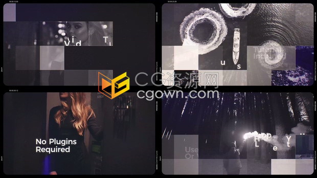 AE模板动感街拍花絮精彩旅途专辑时尚欢乐vlog视频制作 | CG资源网